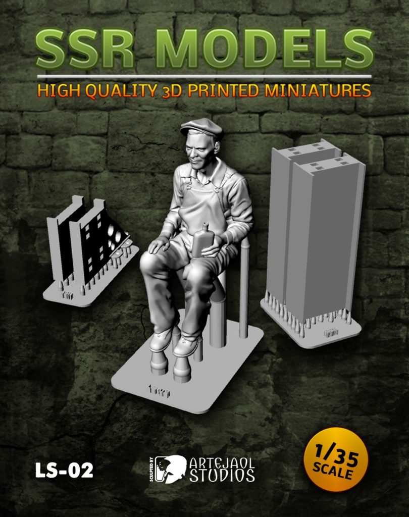 SSR Models, LS-02, Lunch in the Sky, 3D-print, skala 1:35 – Model-Craft