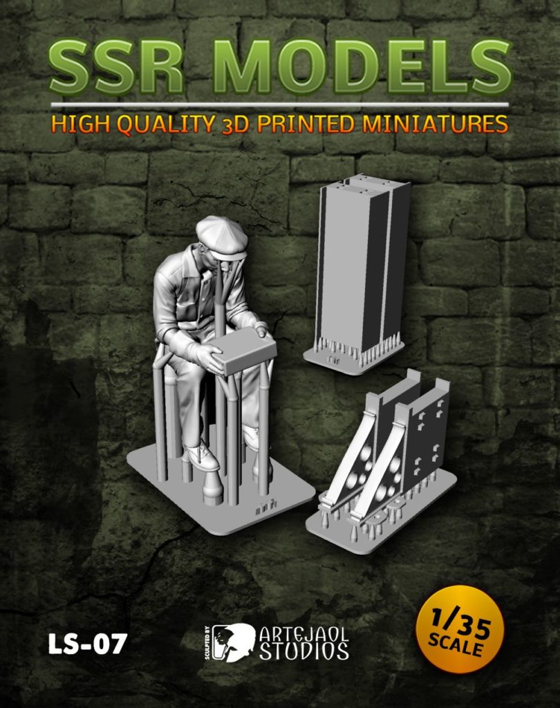 SSR Models, LS-07, Lunch in the Sky, 3D-print, skala 1:35 – Model-Craft