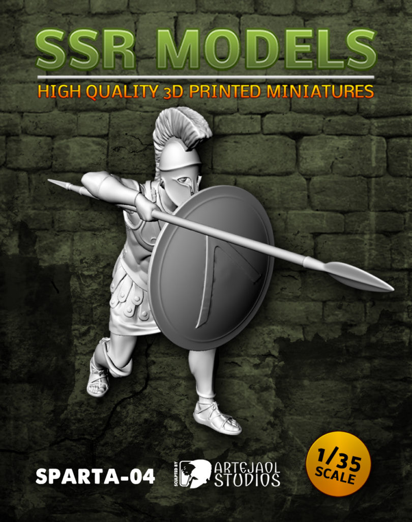 SSR Models, Sparta-04, 3D-print, skala 1:35 (Beställningsvara) – Model ...