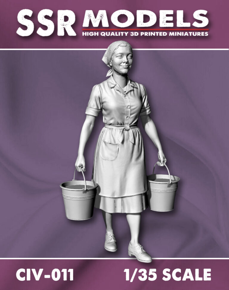 SSR.Models, CIV-011, 3D-print, skala 1:35 – Model-Craft